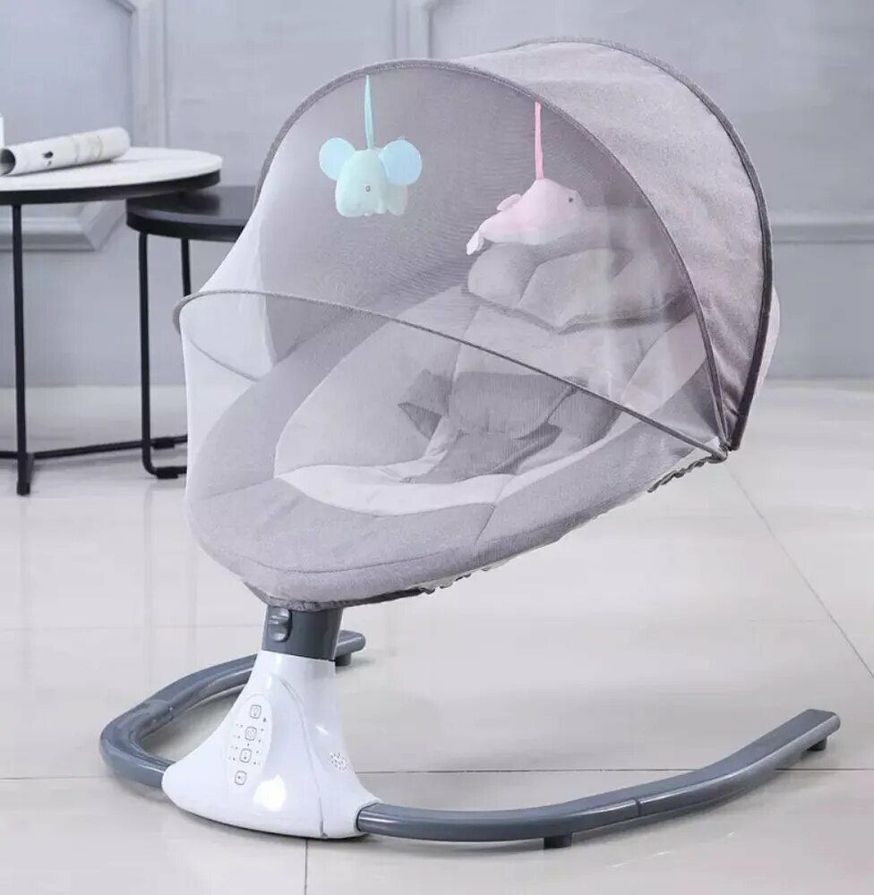 Детские электрокачели для новорожденных электролюлька