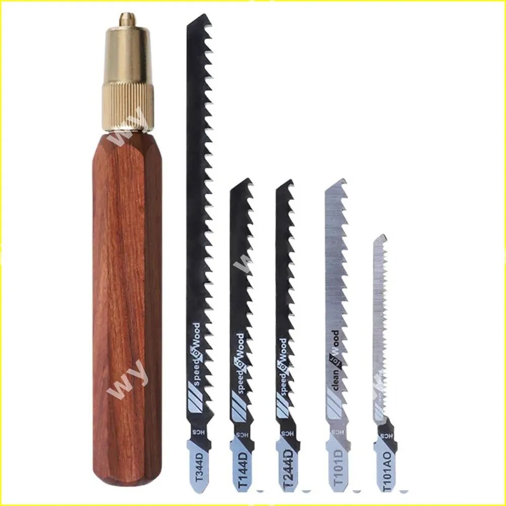 Эксклюзивный съемный минилобзик для бонсай и деревообработки DIY с ручкой из красного дерева