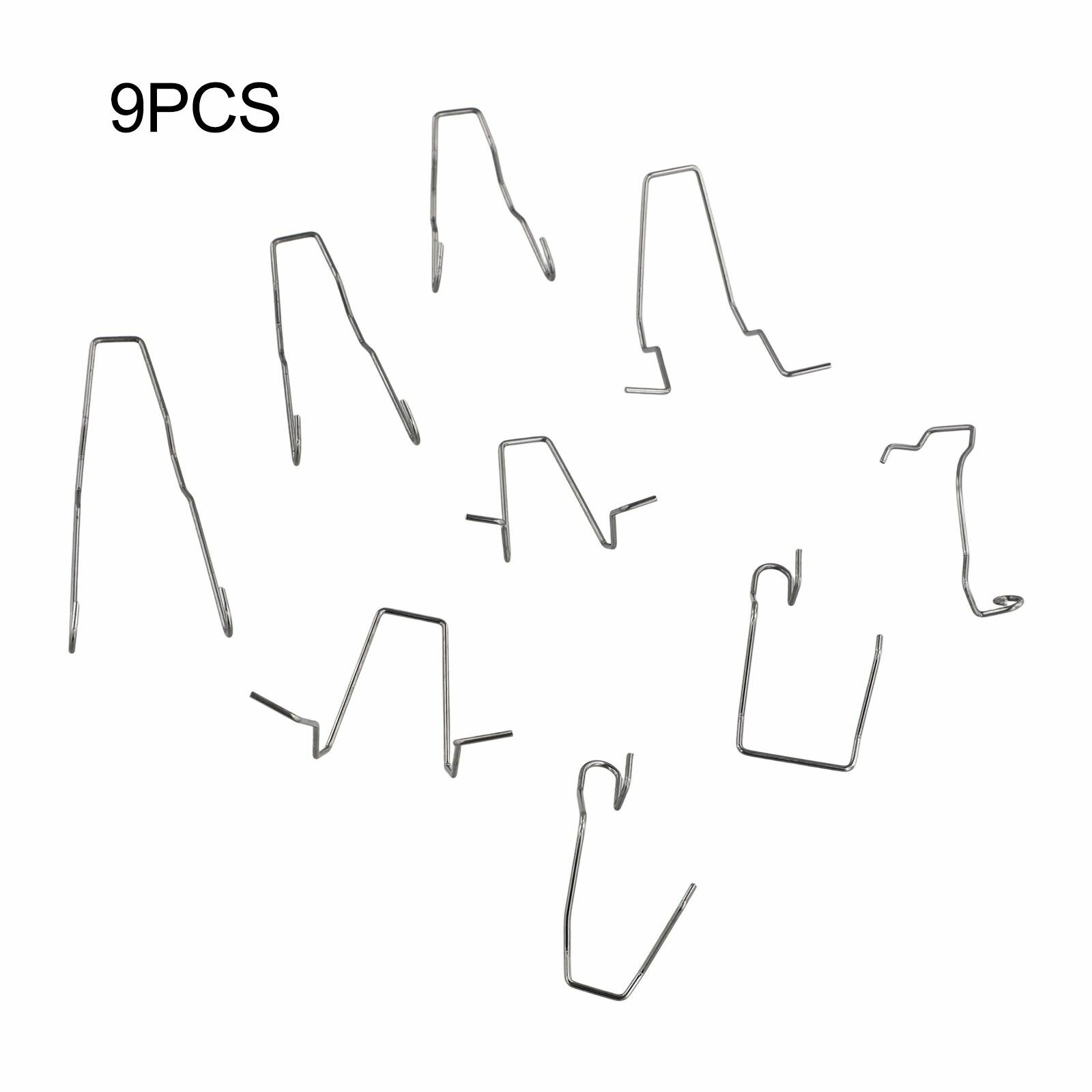 Пружинный зажим для крепления лампы H1 H3 H4 H7 для автомобильной фары, встроенный в патрон лампы ближнего света, 6 шт./9 шт./12 шт.