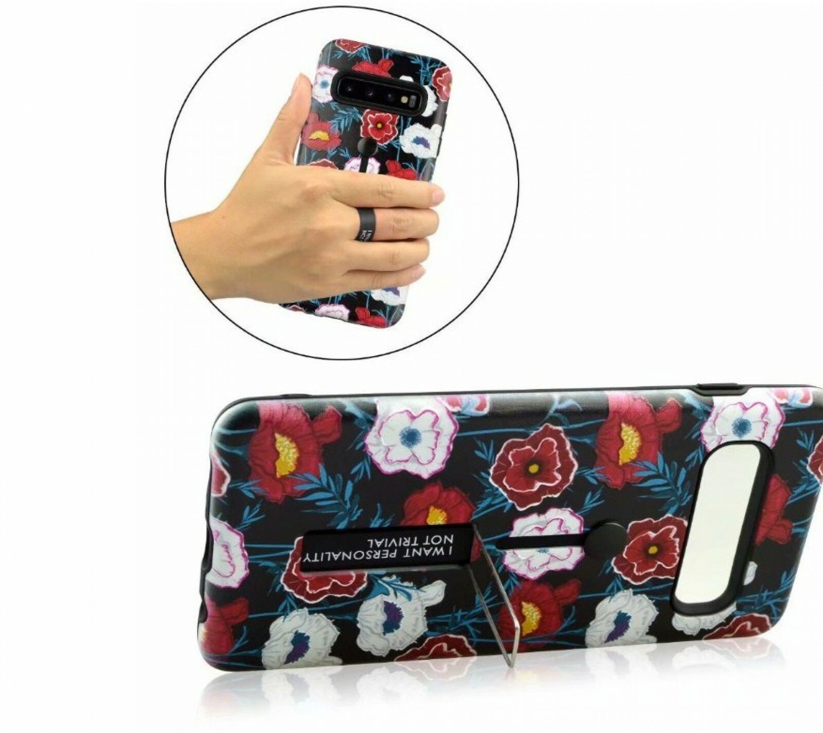Задняя панель-крышка MyPads для iPhone 6 и 6S из прочного пластика с рисунком розовый мрамор