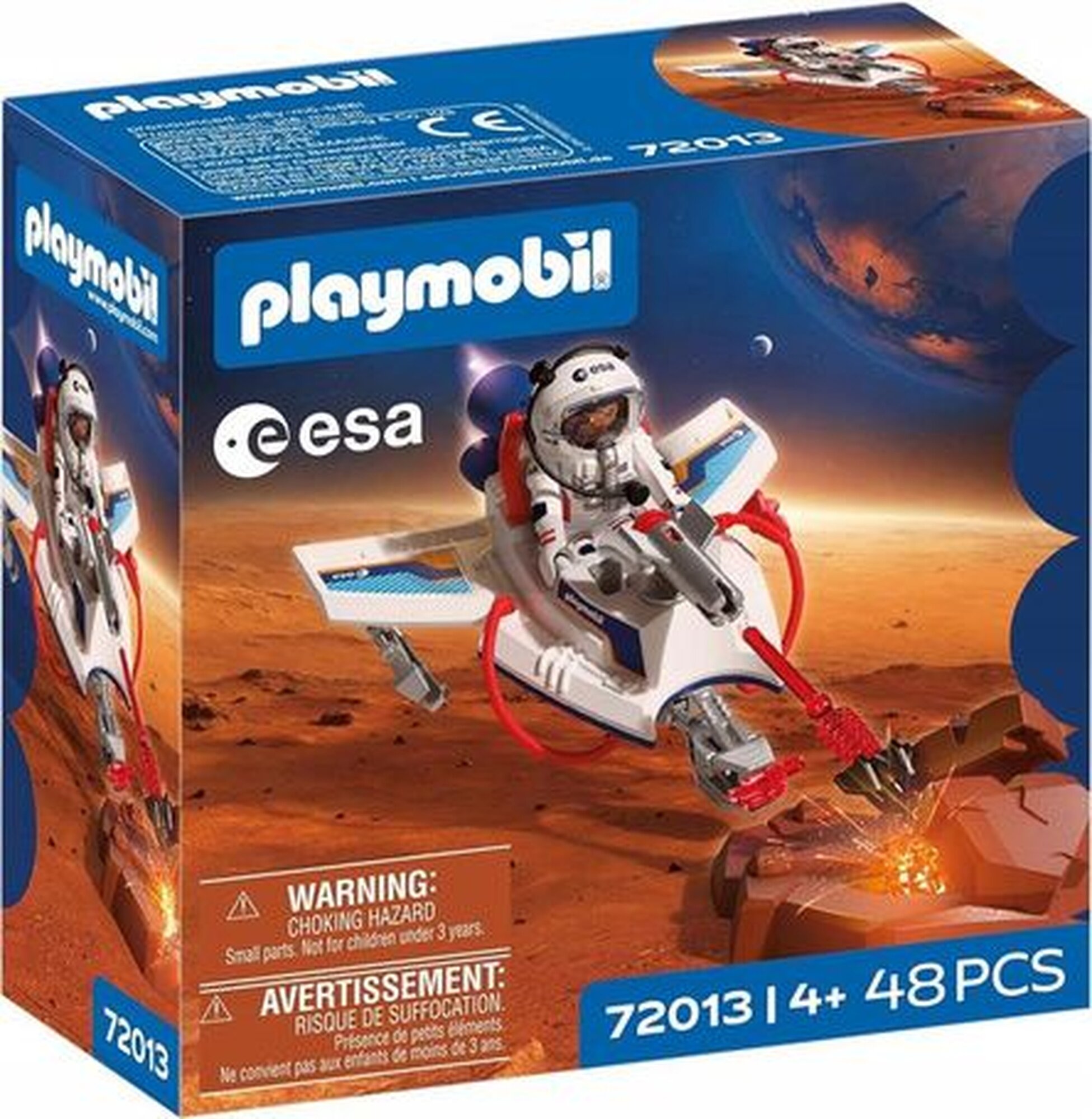 Конструктор Playmobil SPACE - "Марсианский космический планер" - Плеймобиль 72013