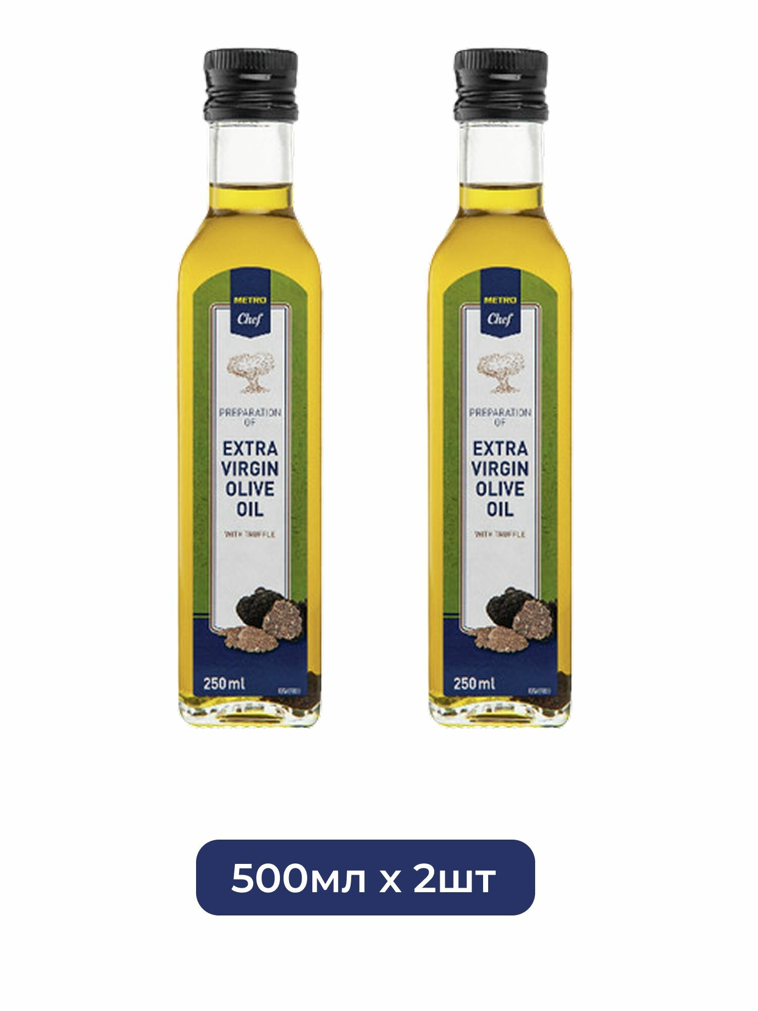 METRO Chef Масло оливковое с трюфелем Extra Virgin нерафинированное, 250мл х 2шт.