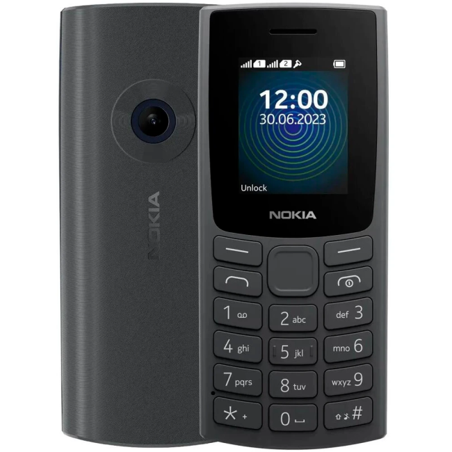 1GF019FPA2C03 Мобильный телефон Nokia 110 DS TA-1567 0.048 черный 2Sim 1.8" 240x320 Series 30+ 0.3Mpix GSM900/1800 Prot
