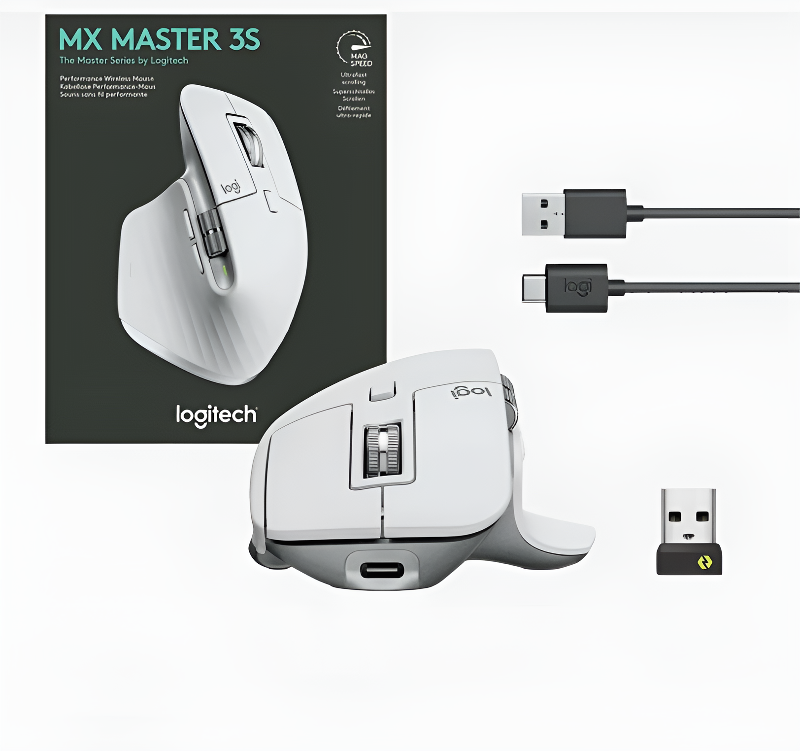 Мышь беспроводная Logitech "MX Master 4", для правшей, оптическая, 8000 DPI