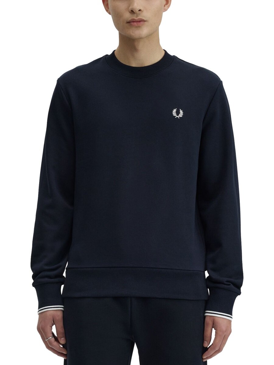Худи FRED PERRY, размер M, , синий — фото 1
