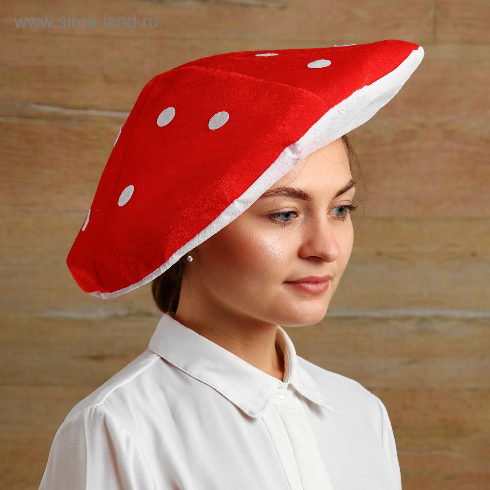 Карнавальная шляпа "Мухомор", р. 56–58, возраст: для взрослых