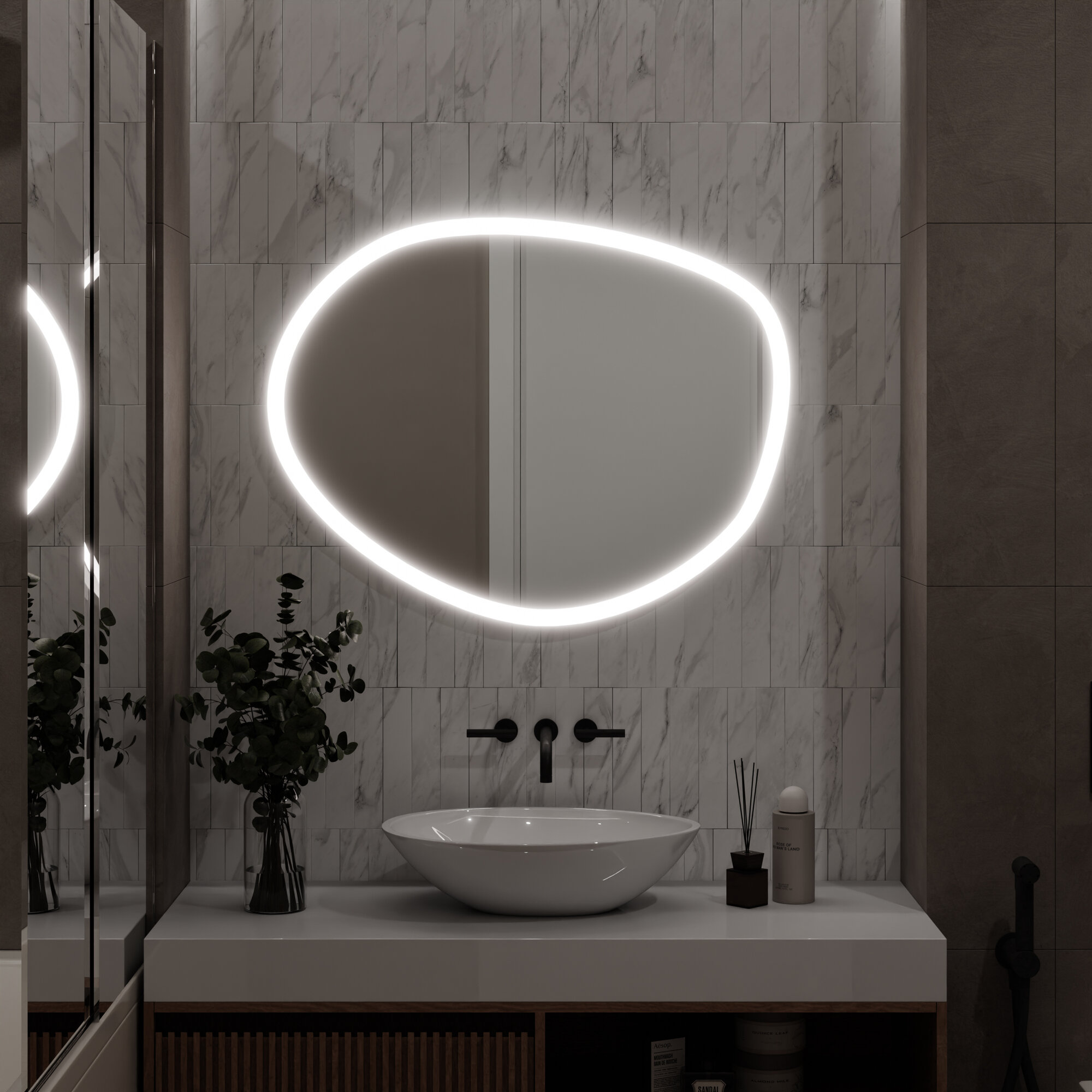 Зеркало Кант Ультра 12 45x31 см