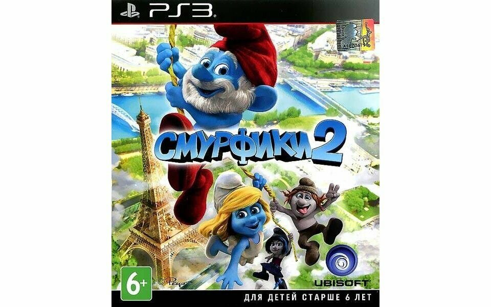 Игра Смурфики 2. Издание на диске. Английская версия на ps3.