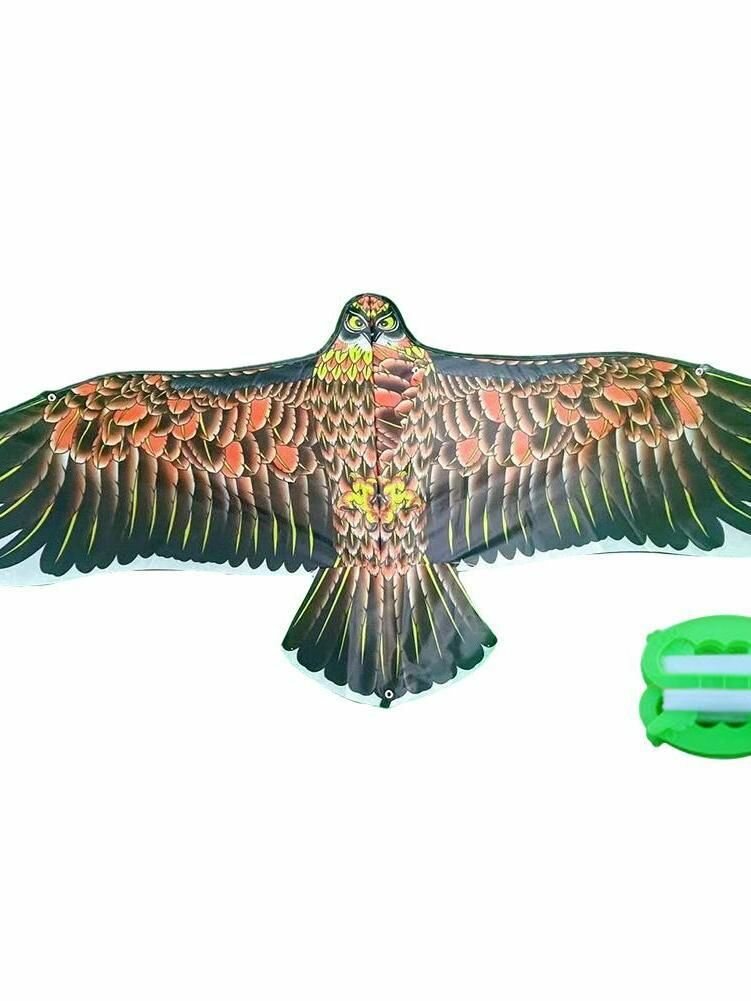 Воздушный змей в форме орла 110 см С 1*30м стропой для воздушного змея