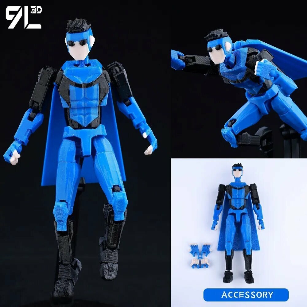 Фигурка Неуязвимый (Invincible-Mark Grayson) Lucky Dummy 13,3D-печатный подвижный манекен