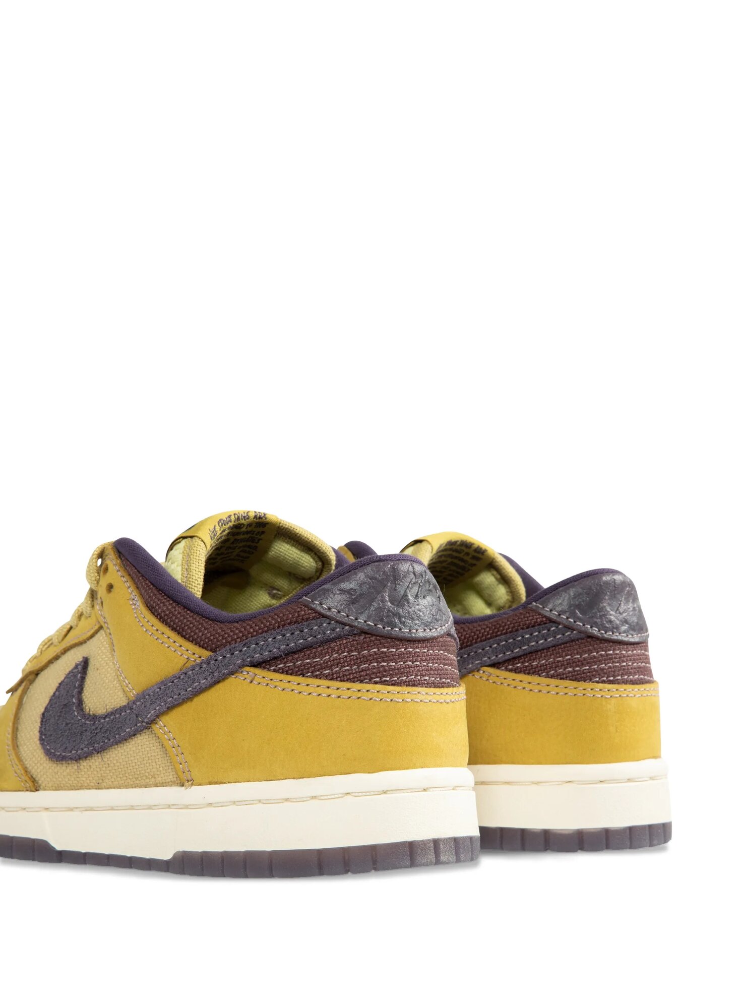 Кроссовки NIKE Dunk Low, размер 8 US, yellow — фото 1