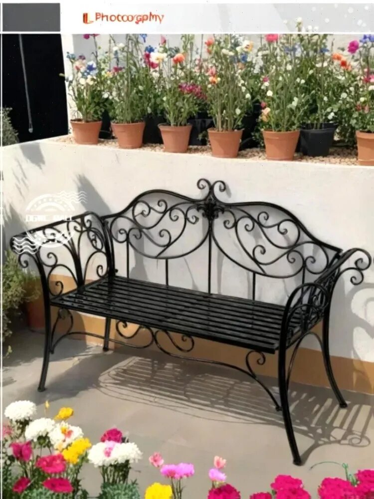 Садовая скамейка 133х51х89 см