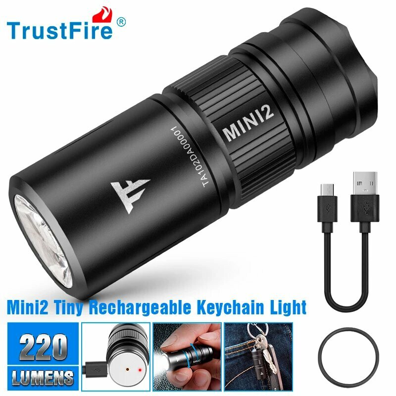 Trustfire Mini2 USB фонарик 220 люмен