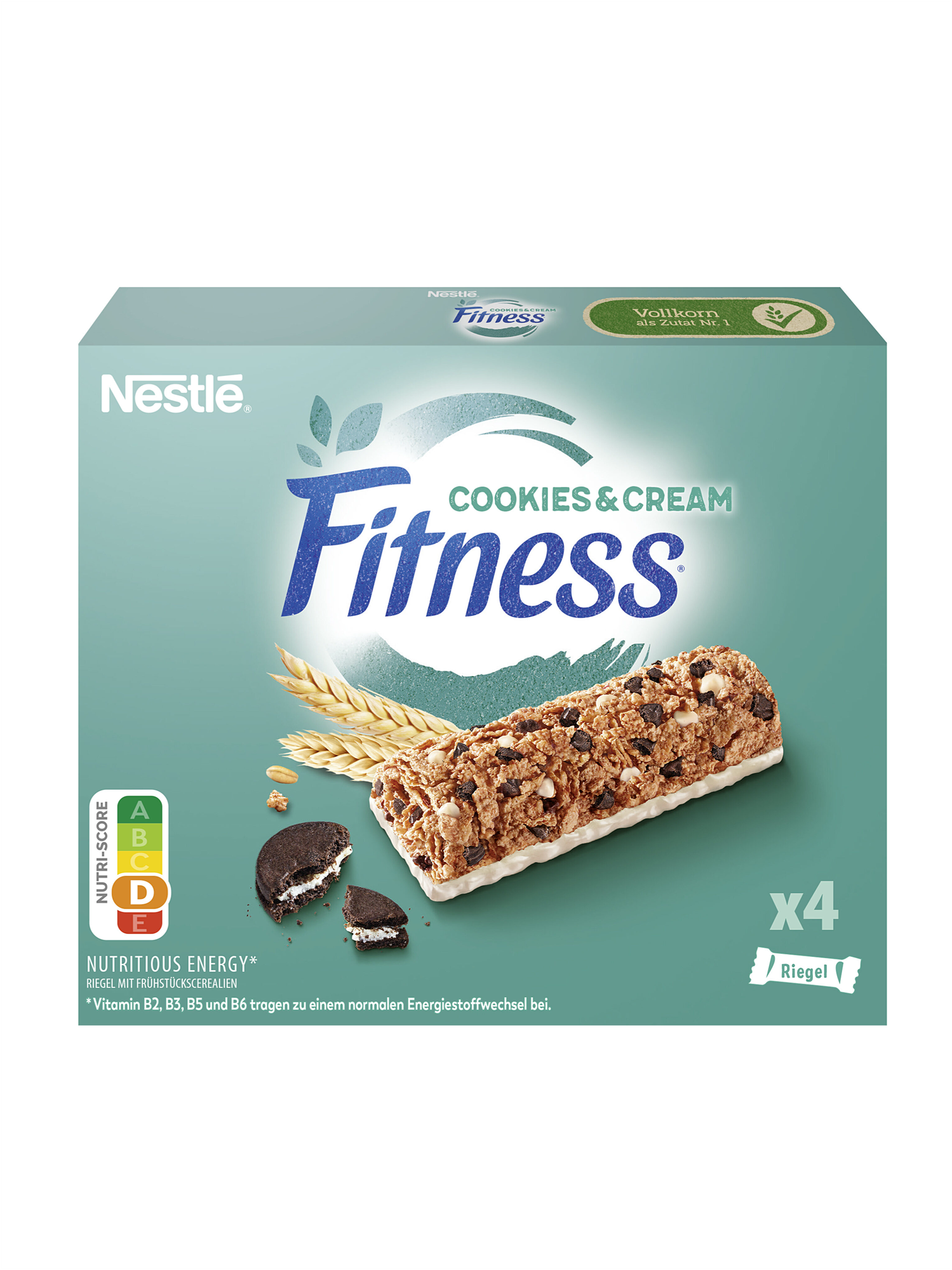 Nestle Fitness Cookies&Cream Rigel \Батончик Фитнес Кукис и Крим, 4*25г (Германия)
