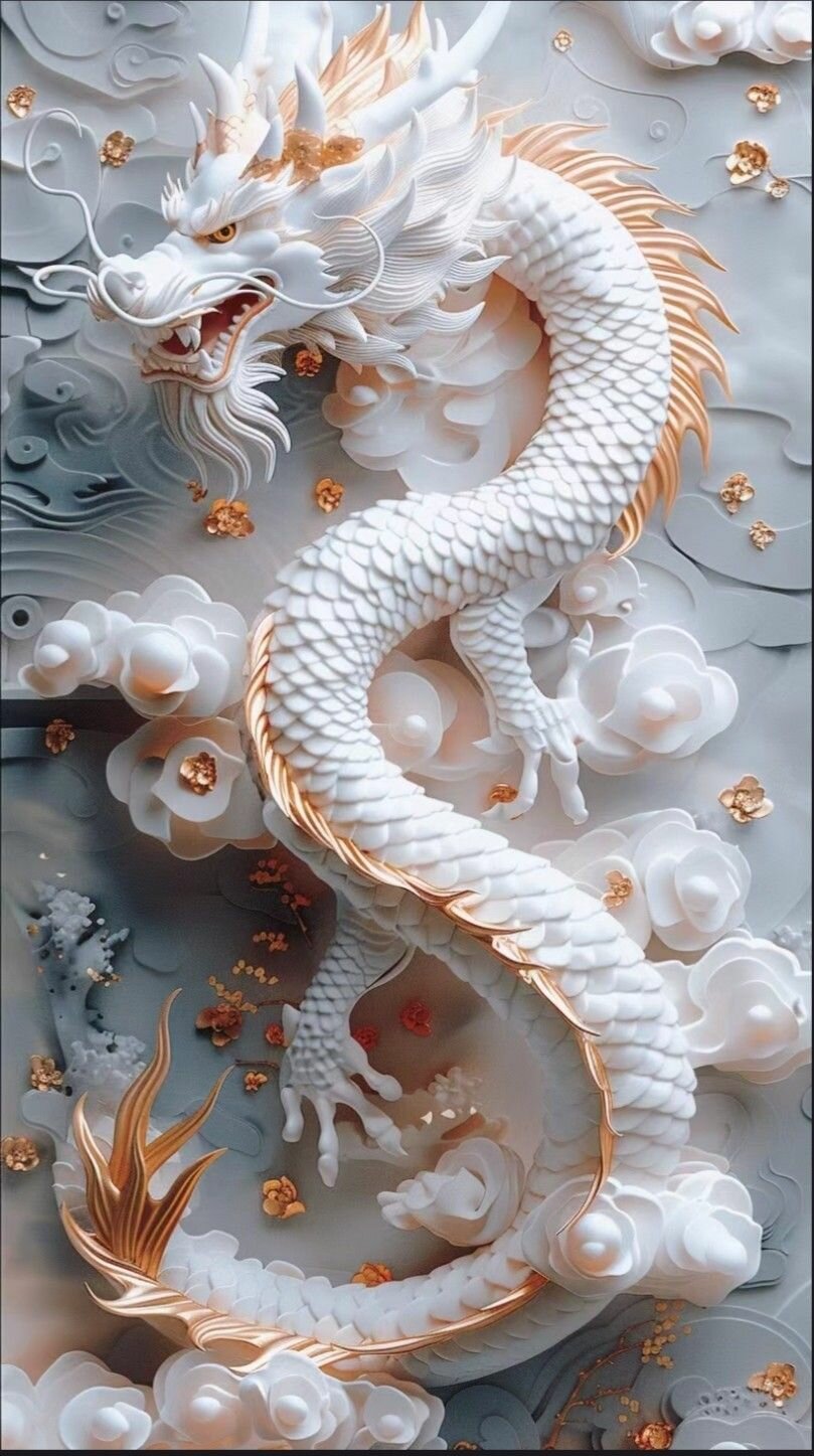 Алмазная Мозаика "картина Китайский Дракон" 40х50 См Алмазная Вышивка / Картина Стразами Подарков / Украшения