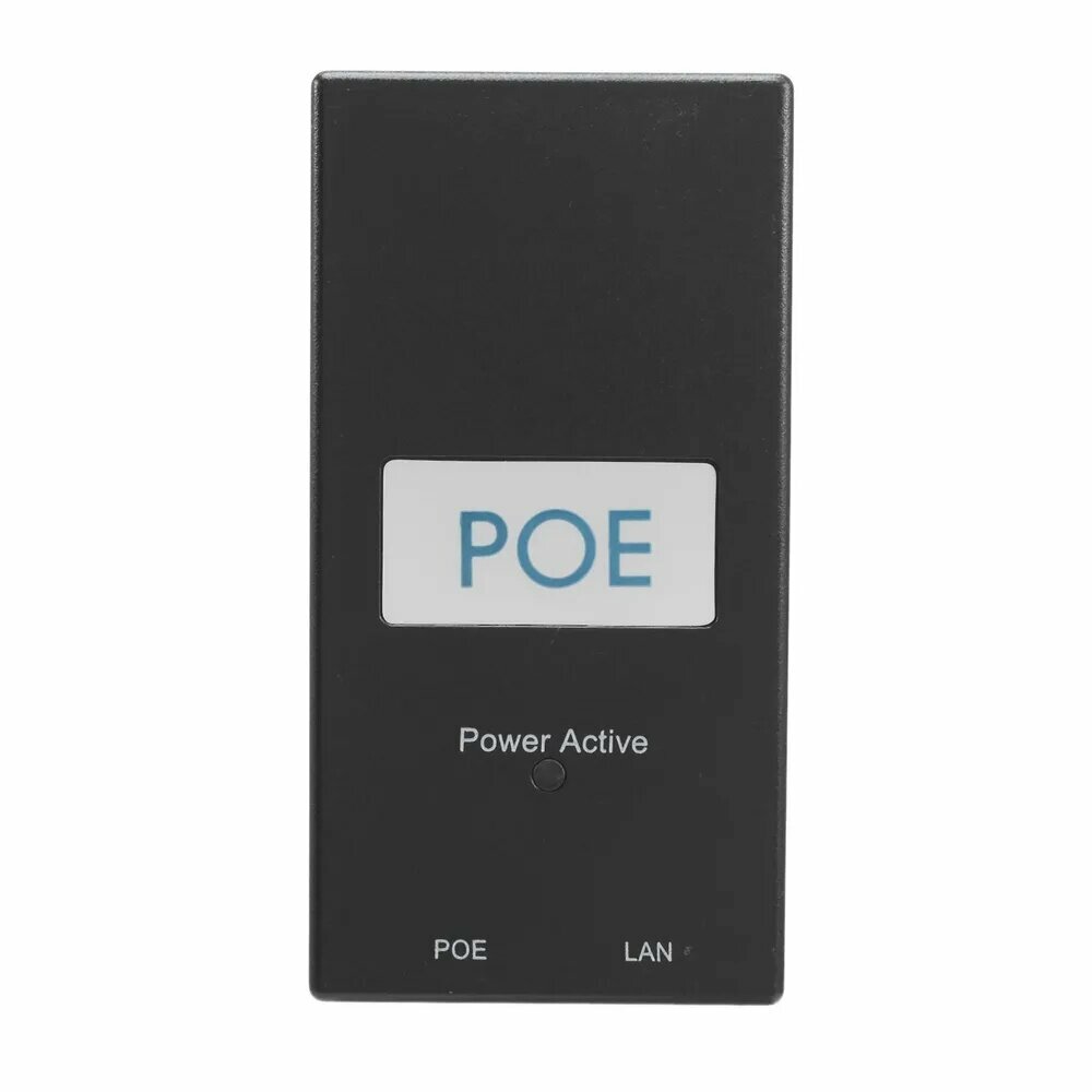 Настольный PoE-инжектор Ethernet-адаптер 24 В 0,5 А