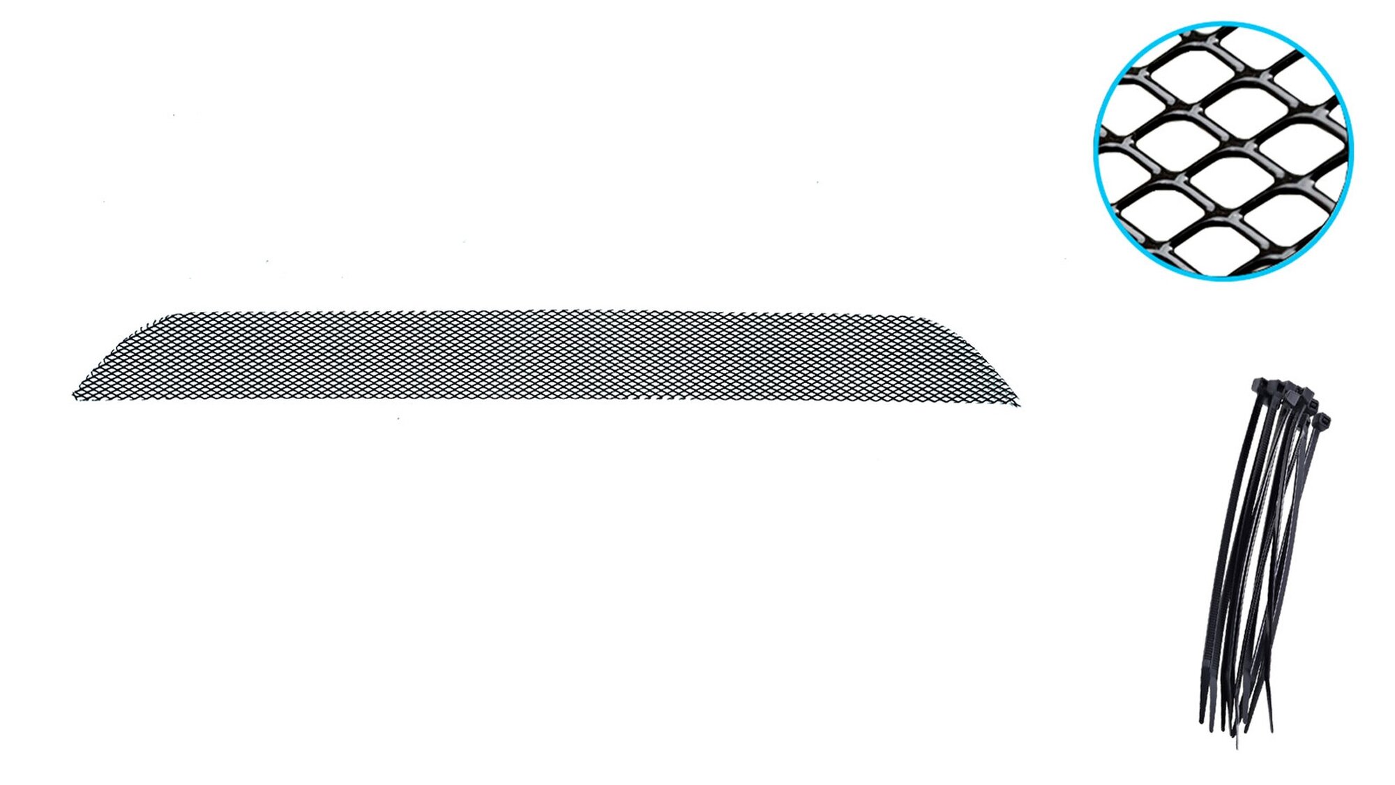 Защитная сетка радиатора для HONDA CR-V 2012-2015 2.0 (IV), низ, 1шт