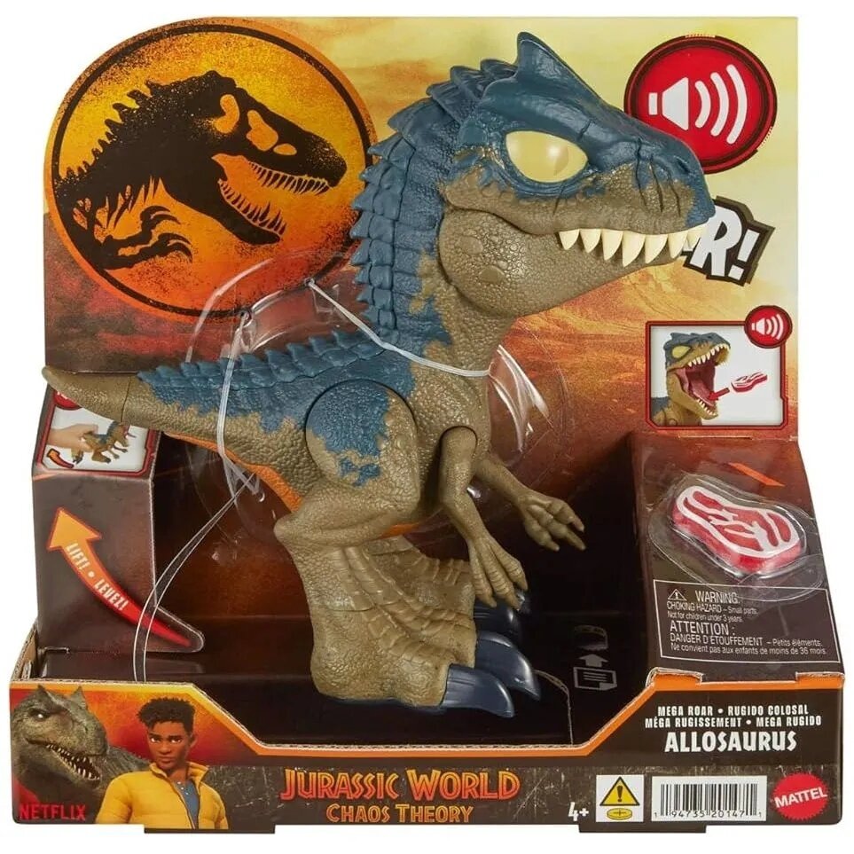 Фигурка Mattel Jurassic World Chaos Theory Allosaurus HVB45