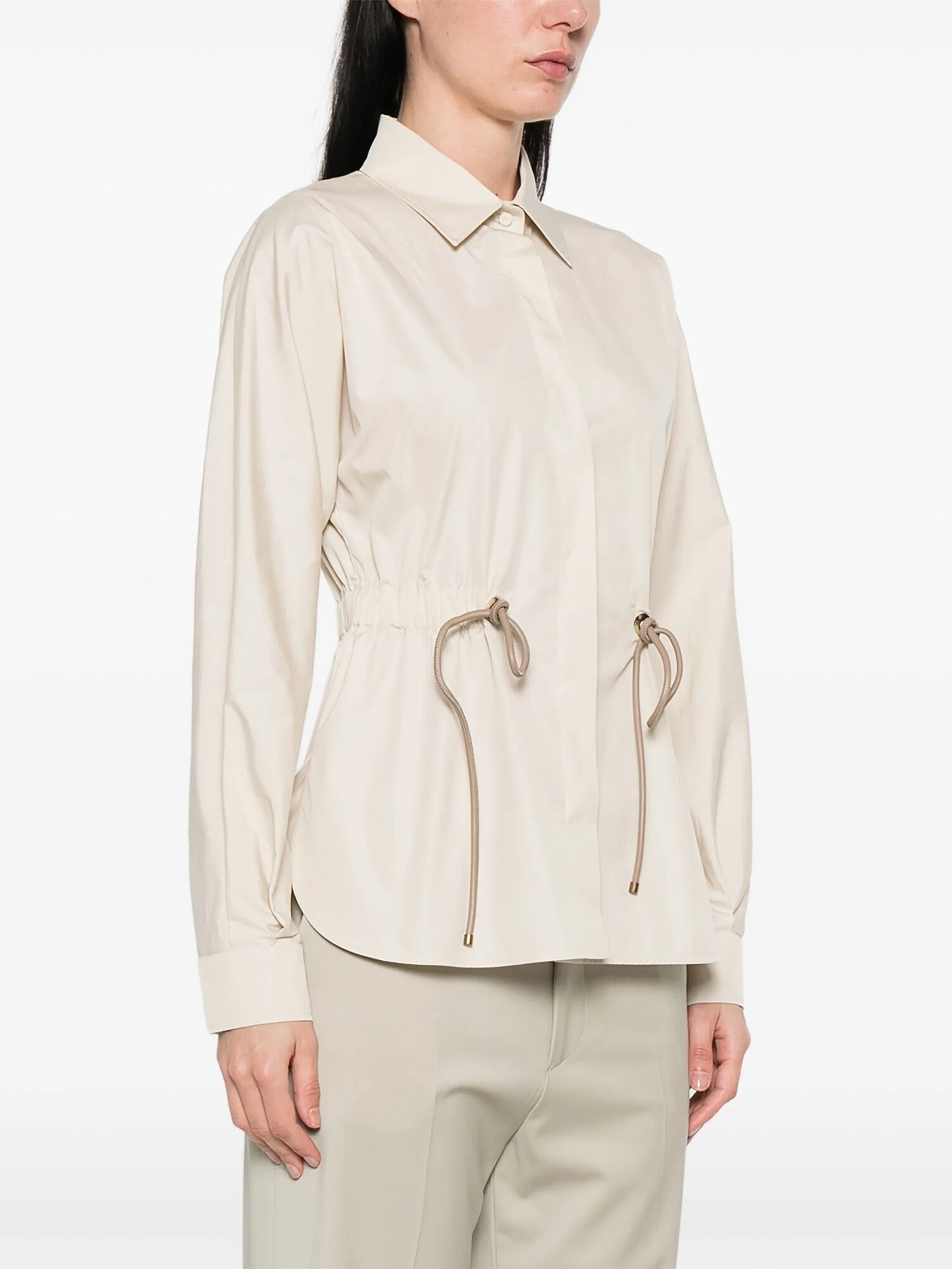 Рубашка Max Mara, размер 42, разноцветный — фото 1