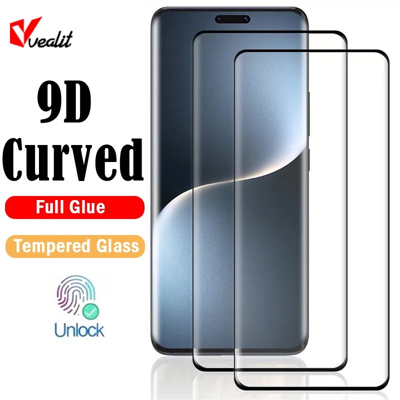 2шт. Защитное стекло 9D для Honor Magic7 Pro