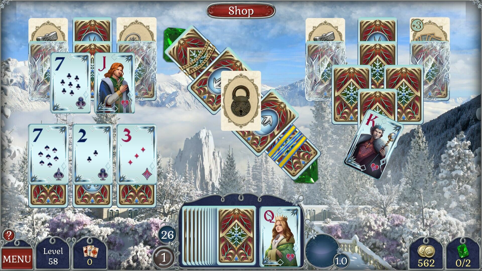 Jewel Match Solitaire Winterscapes 2 Коллекционное издание XBOX One / Xbox Series X|S Аккаунт
