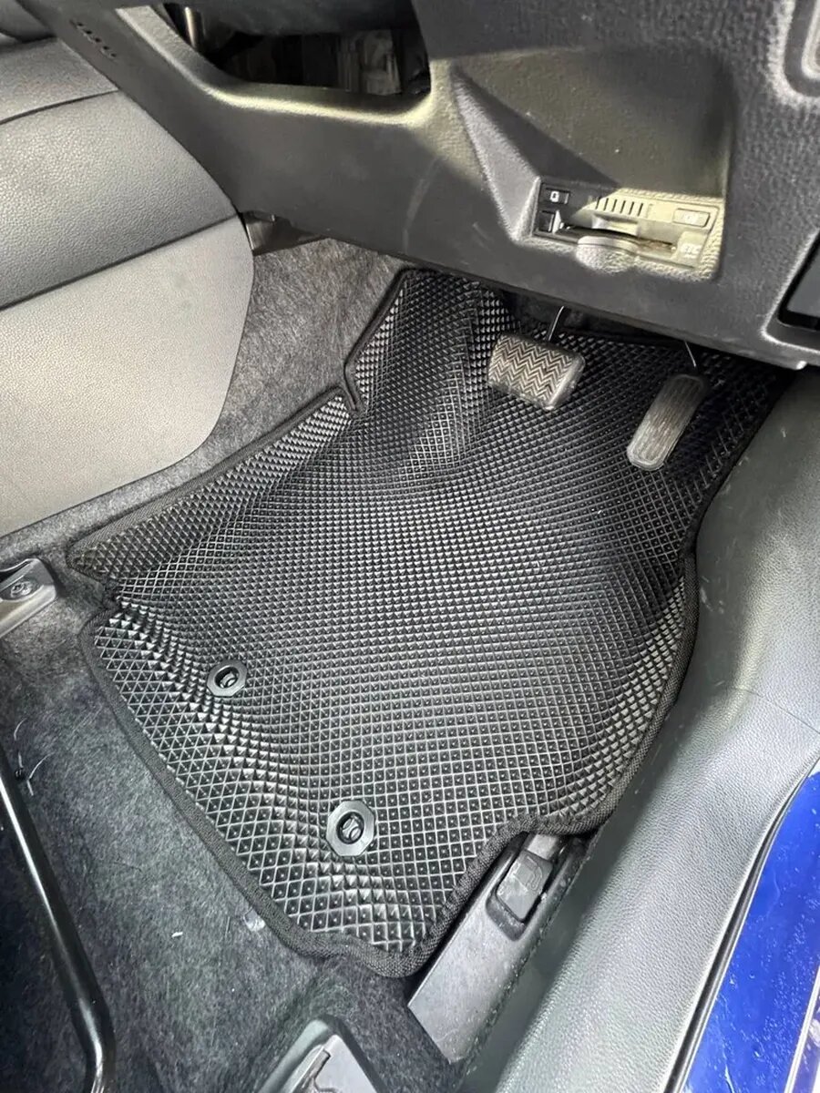 EVA Коврики с бортами Toyota Yaris IV 2018-н. в Тойота Ярис 4. Ева ковры с бортиками