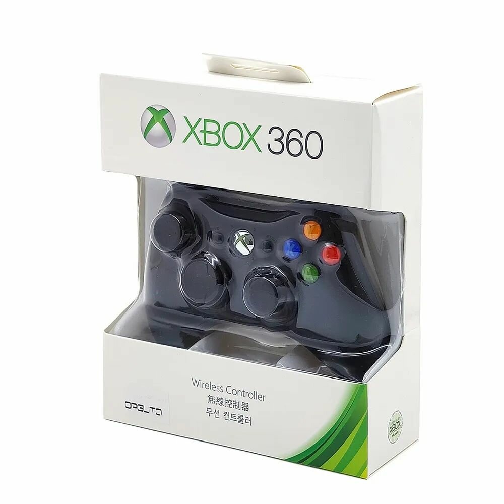 Геймпад / джойстик беспроводной Wireless Controller для xbox 360 черный*1шт
