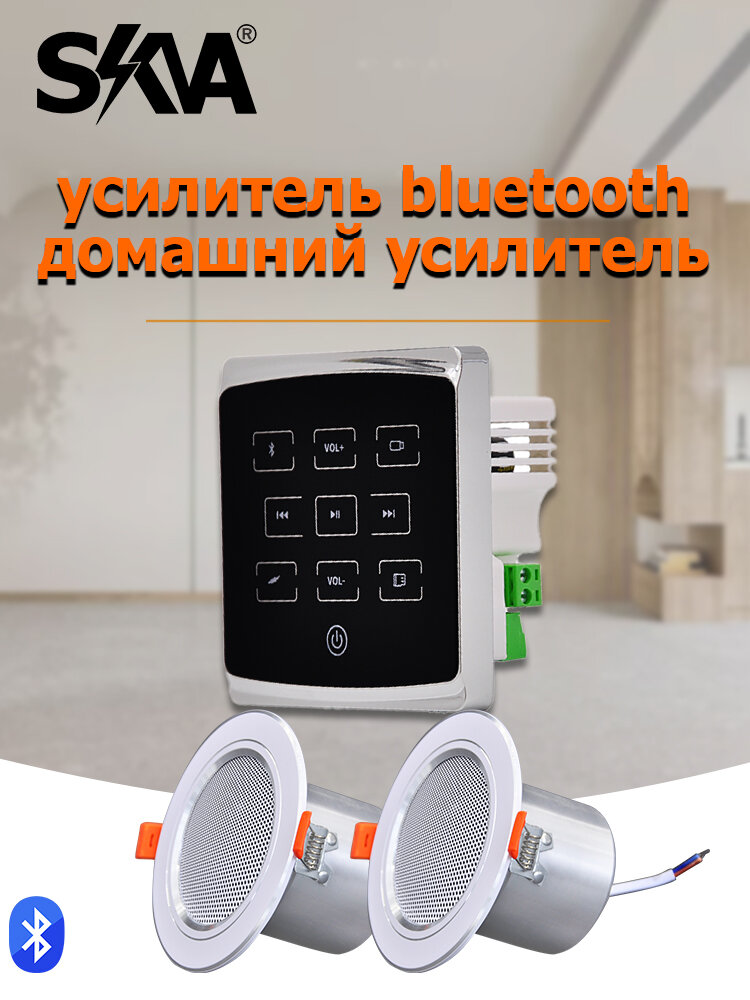 Умный дом аудио системы стены аудио усилитель потолок динамик набор