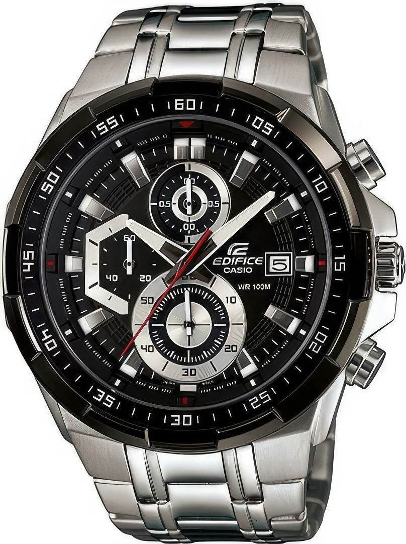 Наручные часы CASIO Edifice, серебряный — фото 1