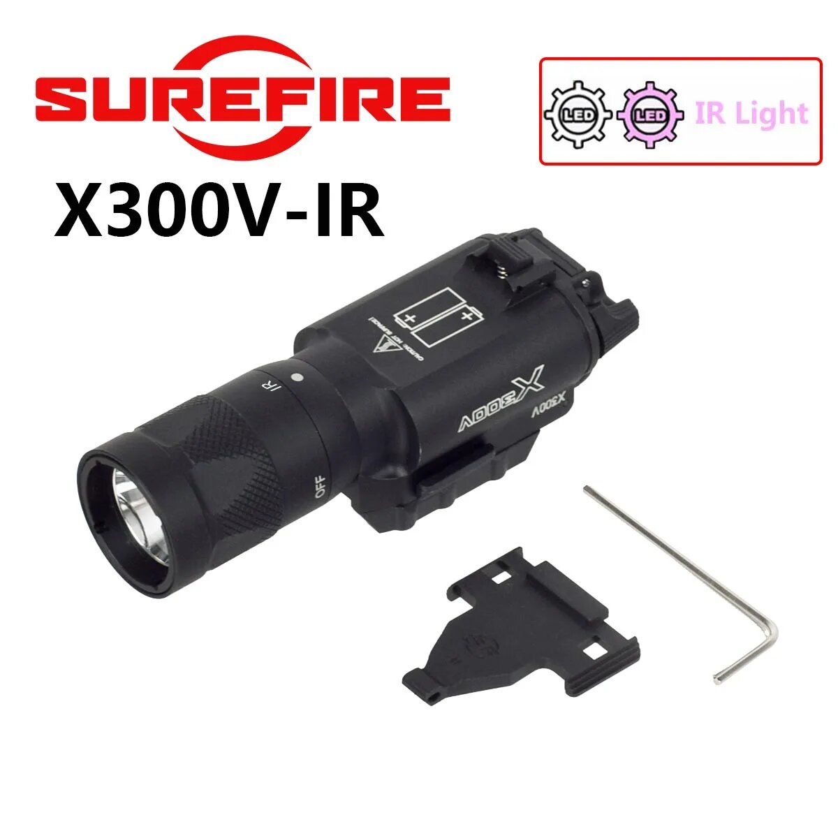 Тактический фонарь SureFire X300 Ultra VS X400 Ultra