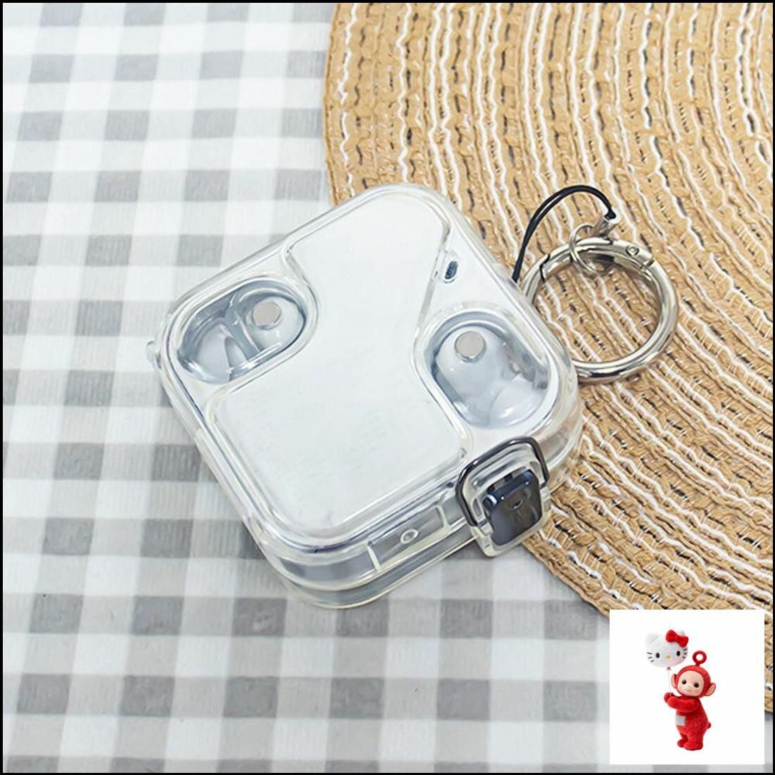 Защитный чехол из ТПУ для беспроводных наушников Nothing Ear (3) Bluetooth.