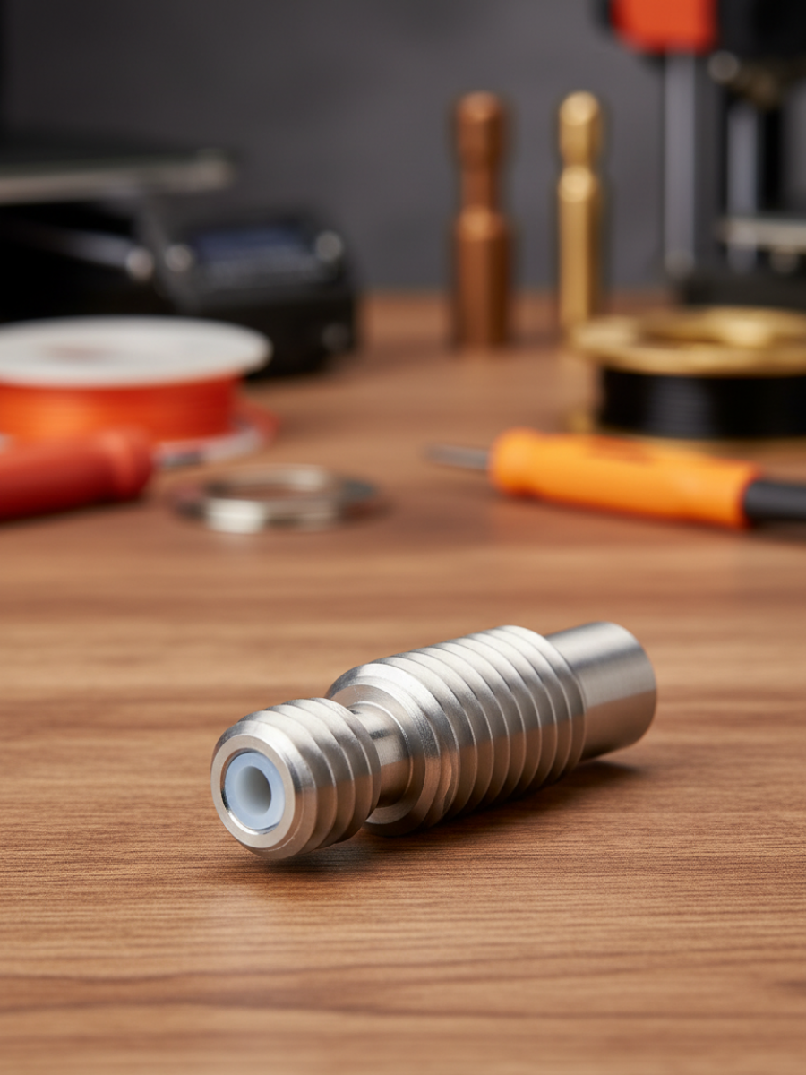 Термобарьер E3D V6 с тефлоновой трубкой от Trianglelab