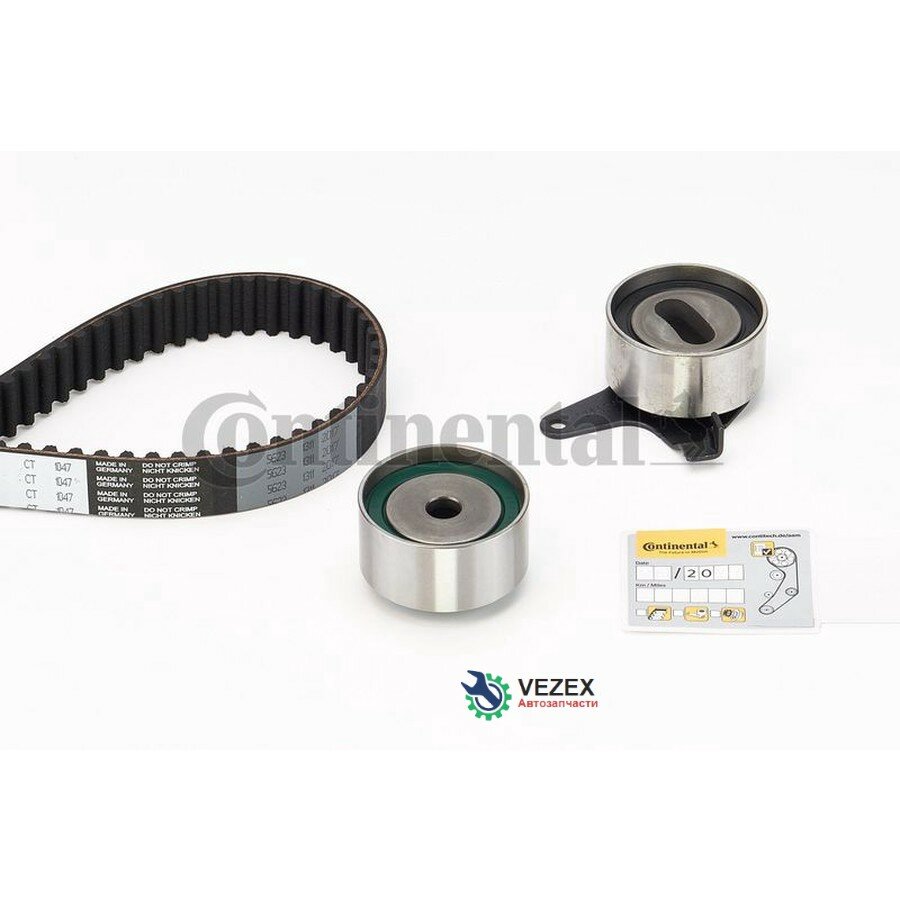CONTINENTAL CT1047K1 Ремень ГРМ зубчатый с роликами, комплект