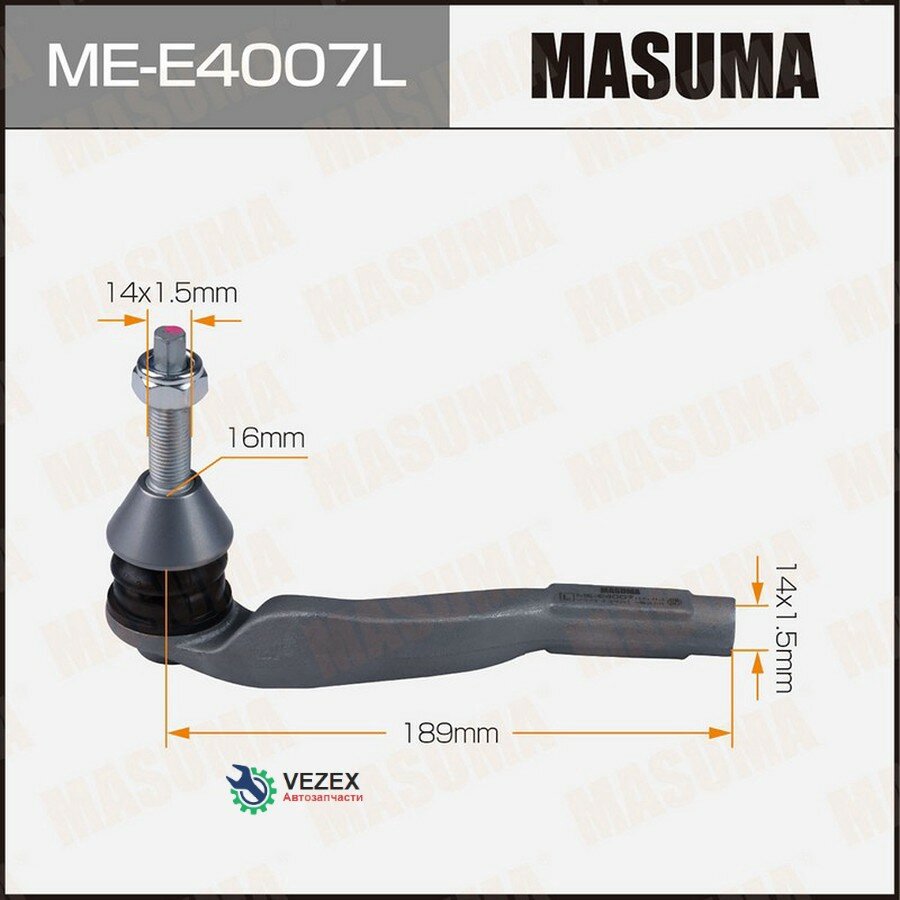 MASUMA ME-E4007L Наконечник рулевой тяги