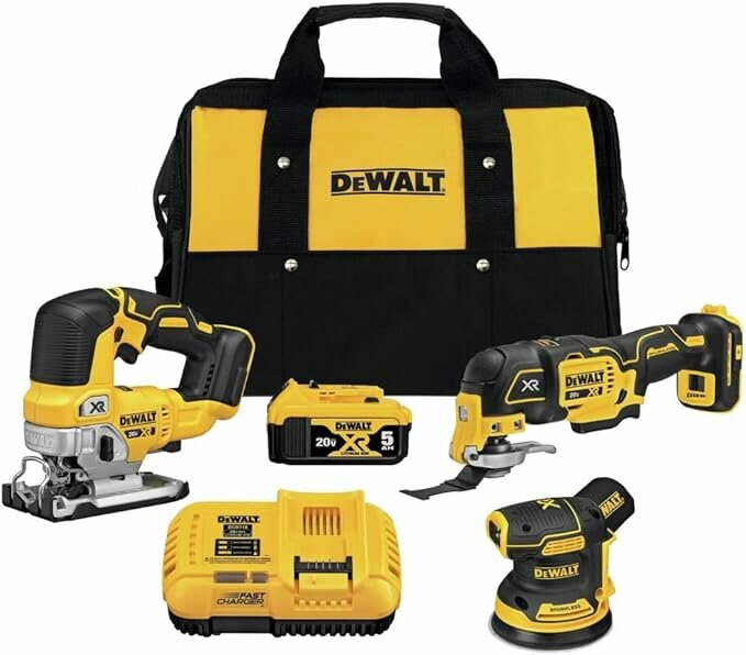 Набор электроинструмента DEWALT DCK300P1 , +АКБ 5 Ач 20В + ЗУ