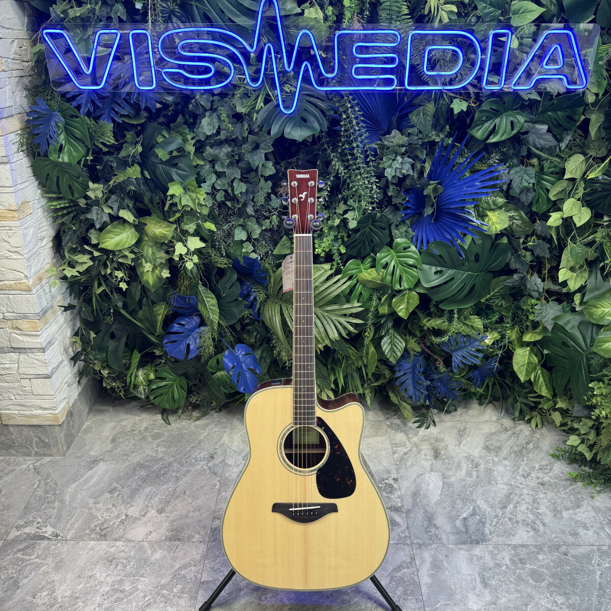 Электроакустическая гитара Yamaha FGX830C Natural, мензура 650, 20 ладов, звукосниматель