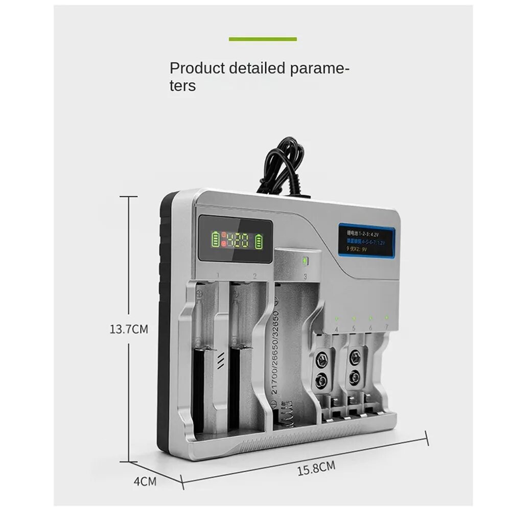 18650 USB зарядное устройство для аккумуляторов 3.7 Lithium