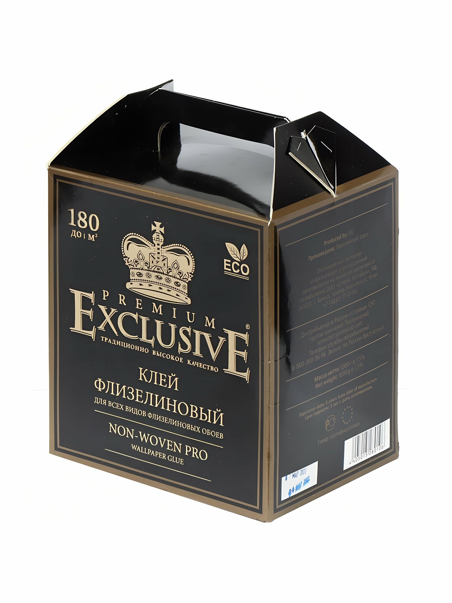 Клей для флизелиновых обоев Exclusive Pro 1 кг, профессиональный, Россия