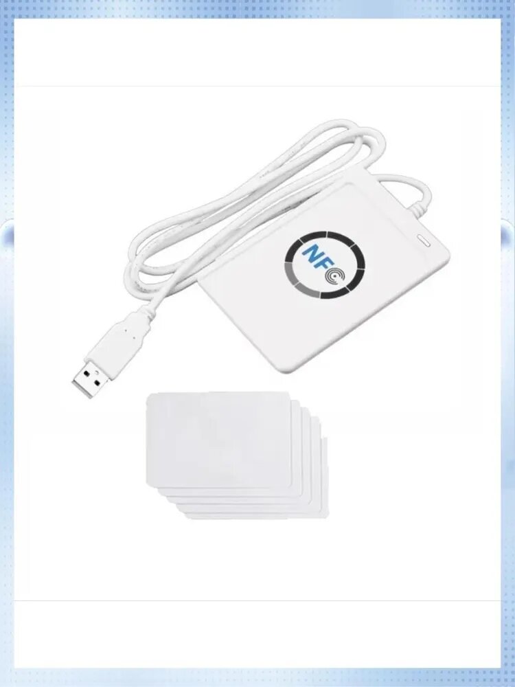 ACR122U RFID IC Считыватель Смарт-Карт Дубликатор + 5XCUID Копировальный Аппарат Для Карт