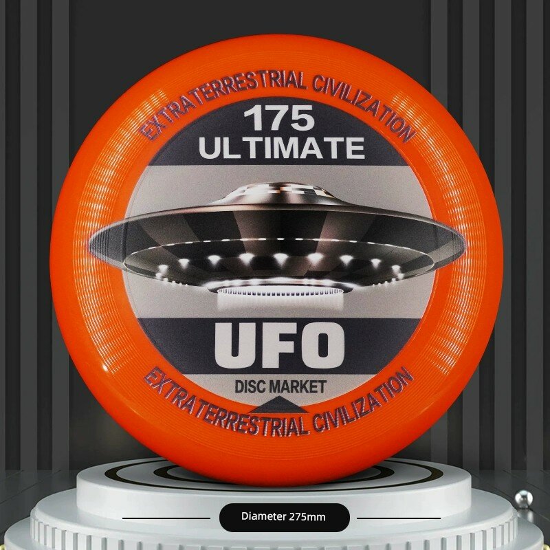 175 г профессиональный фрисби для соревнований - UFO оранжевый, с рюкзаком, конкурентный дизайн