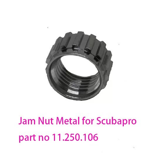 Scubapro S600 OEM Jam Nut Металлическая Заменяемая Часть для Скиммера Дайвинга