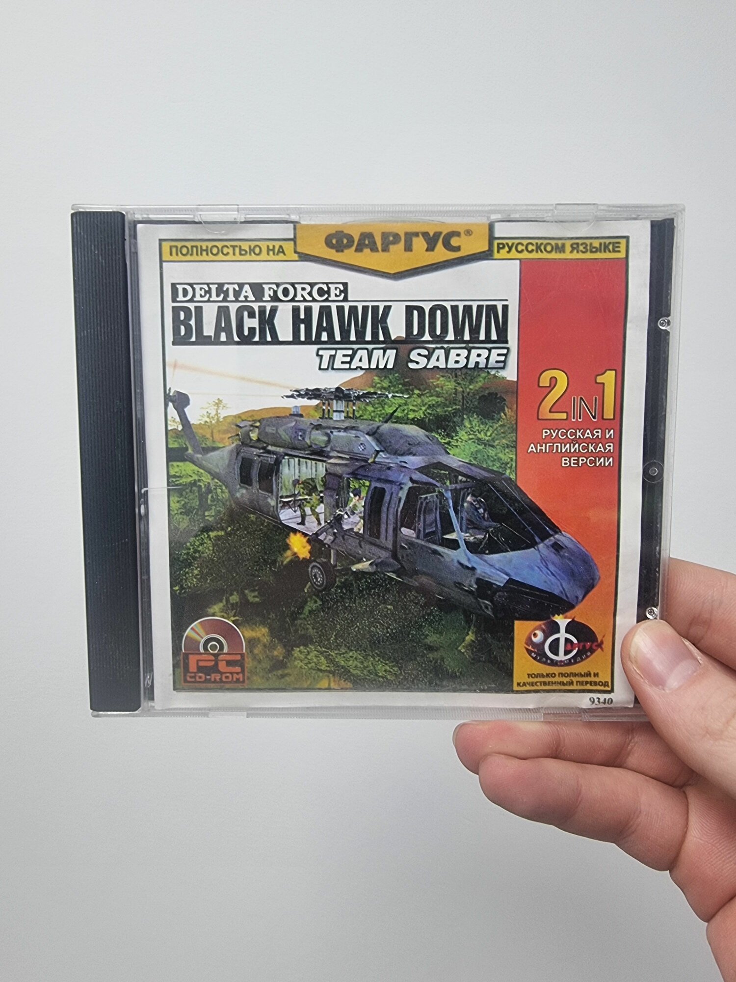 Delta Force: Black Hawk Down игра для PC на DVD-диске