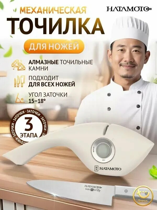 Точилка для ножей, ножниц "home", 1 предм.