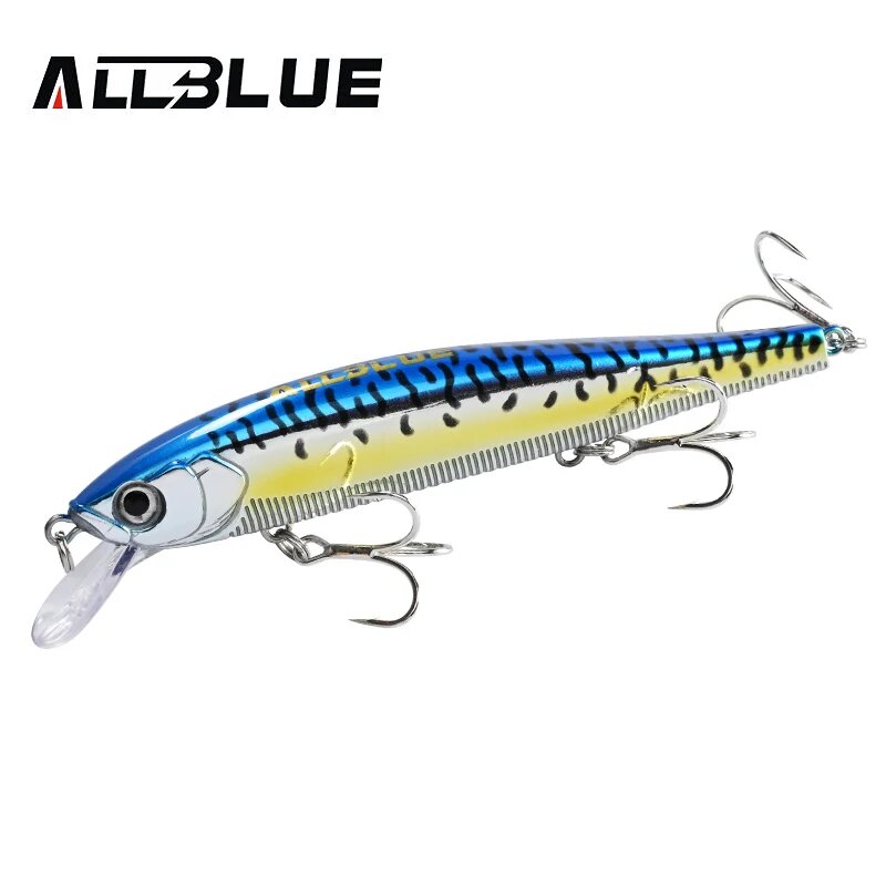 ALLBLUE Jerkbait Color J для баса и щуки