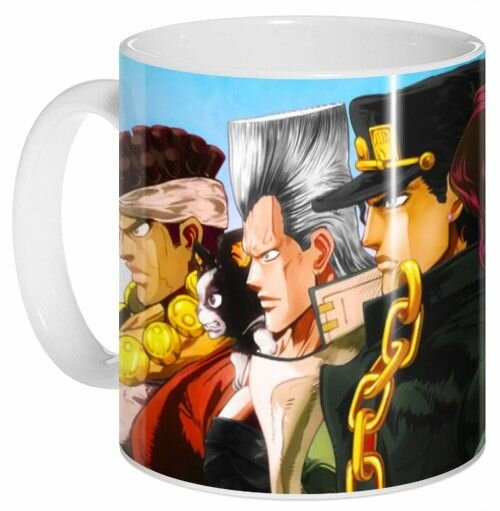 Кружка Невероятные Приключения ДжоДжо (JoJo's Bizarre Adventure)
