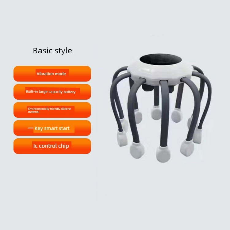 Массажер для головы, глубоко расслабляющий массажер для головы, полностью автоматический массажер для очищения