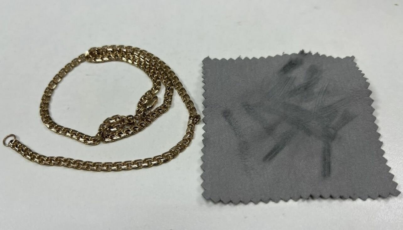 Салфетки для чистки серебра, золота, ювелирных изделий, бижутерии, украшений 3шт 12x12