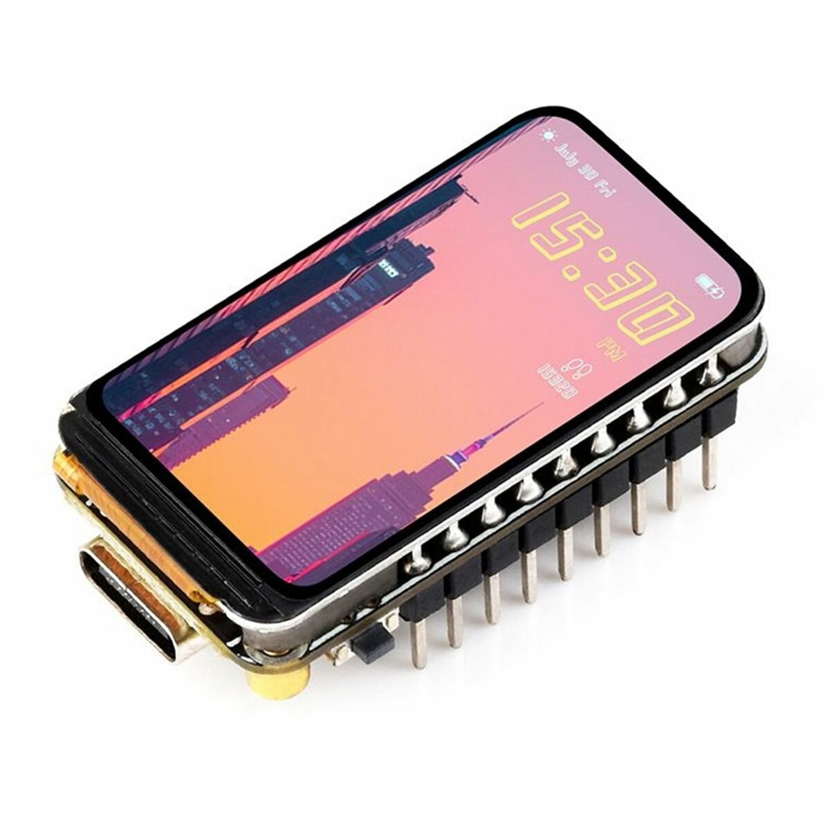 ESP32-S3 Плата Разработки С Экраном 1,47 Дюйма И Пятиточечным Сенсором