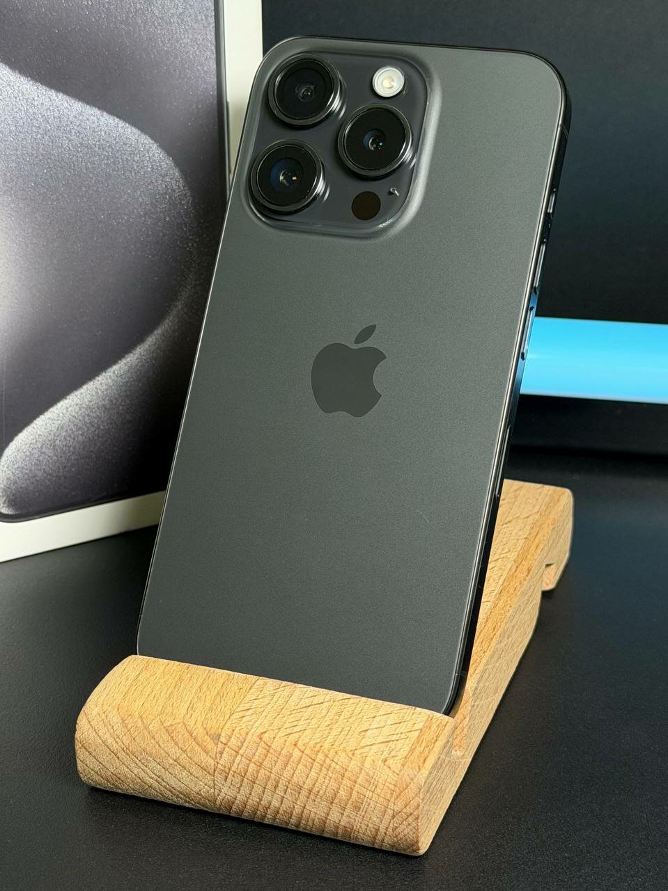 Смартфон Apple iPhone 15 Pro, 128gb, Black Titanium, ZD, nano SIM + eSIM