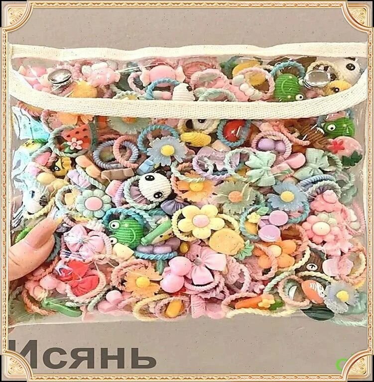 Резинка для волос 50 шт.